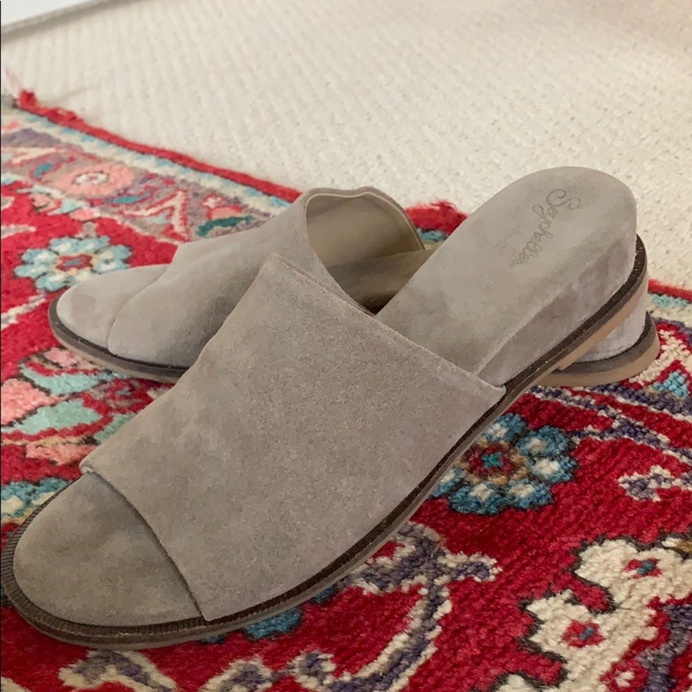 Seychelles Take A Dive Slide Suede Sandal - Gem